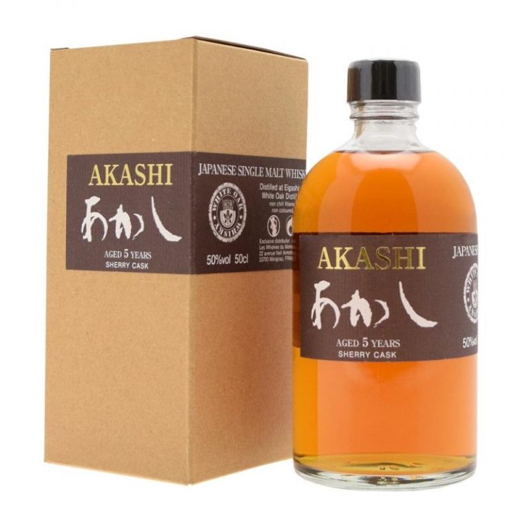 Akashi Japanese Single Malt Sherry Cask Whisky – Qantima Group