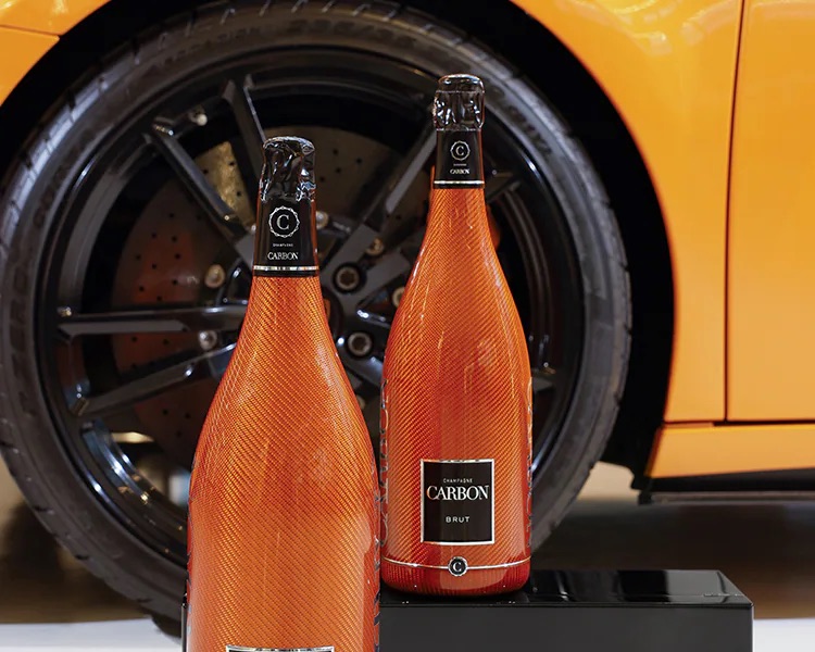 Carbon Champagne And Automobili Lamborghini | Qantima Group